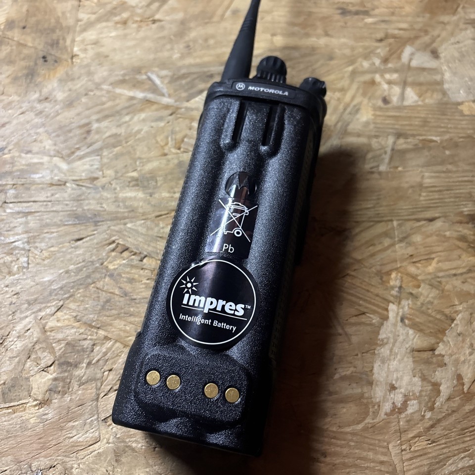 MOTOROLA XTS 5000 Model Police & FIre/Rescue Radio With Battery ...