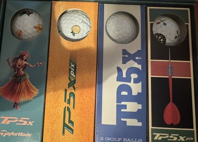 TaylorMade TP5x Aloha/Hula, Peach, Heritage, and Darts in Aloha/Hula ...