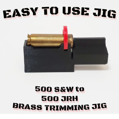 DW's Original - 500 S&W - 500 JRH Brass Trimming Jig for 2'' Chop Saw ...
