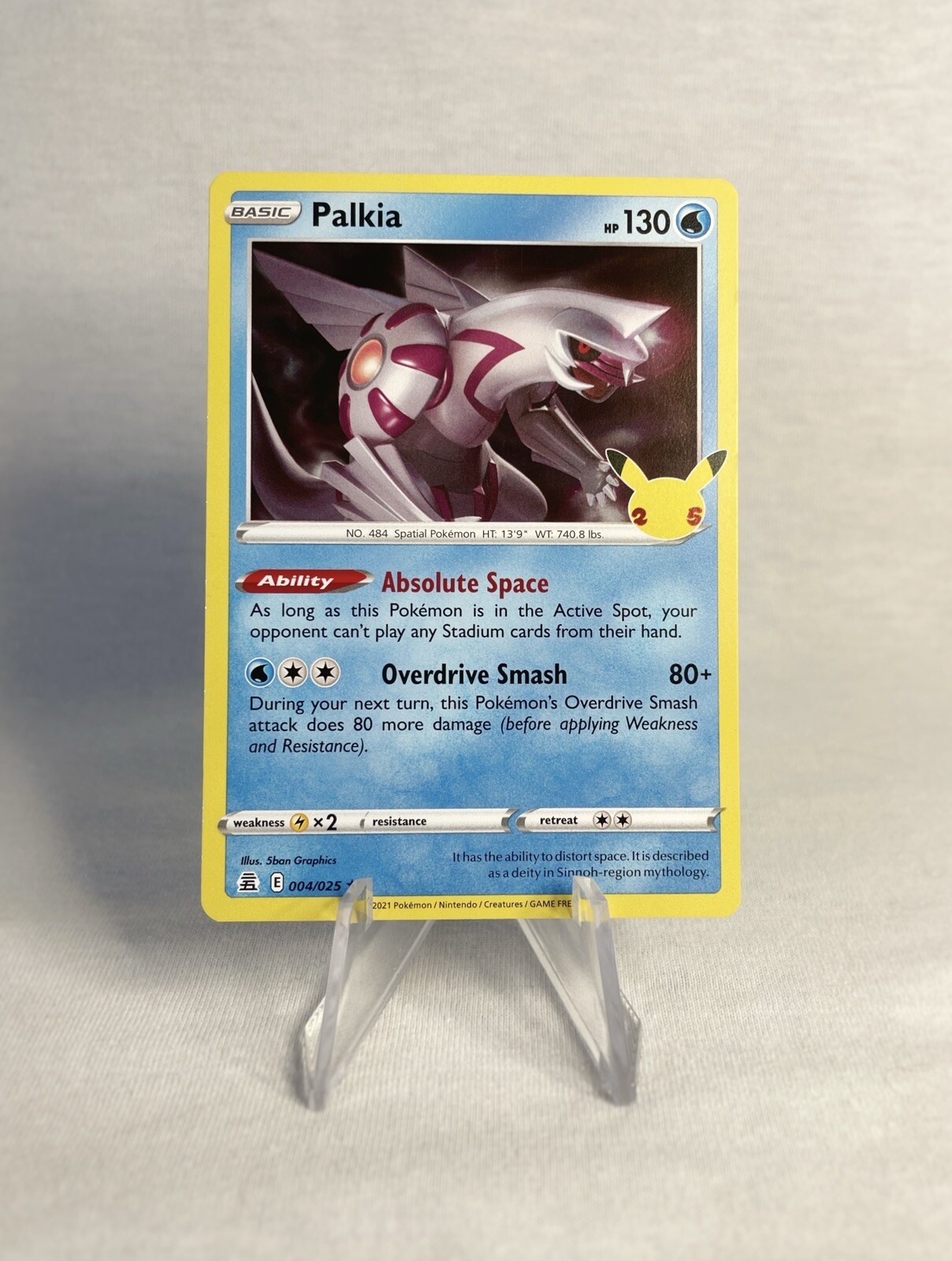 Pokémon TCG Palkia Celebrations 004/025 Holo Holo Rare | eBay