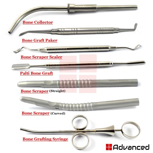 Dental Bone Spoon Palti Graft Packer Syringe Bone Scraper Collector ...