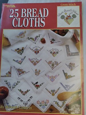 25 Bread Cloths Breadcloths Cross Stitch PATTERN Leaflet/Booklet | eBay