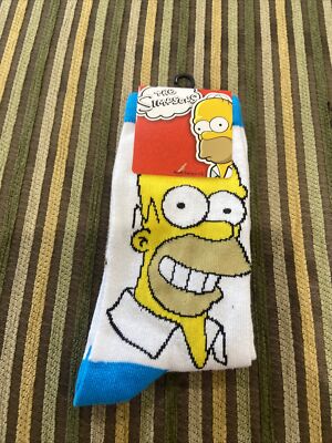 The Simpsons Homer mens socks One Size Acc609 | eBay Australia