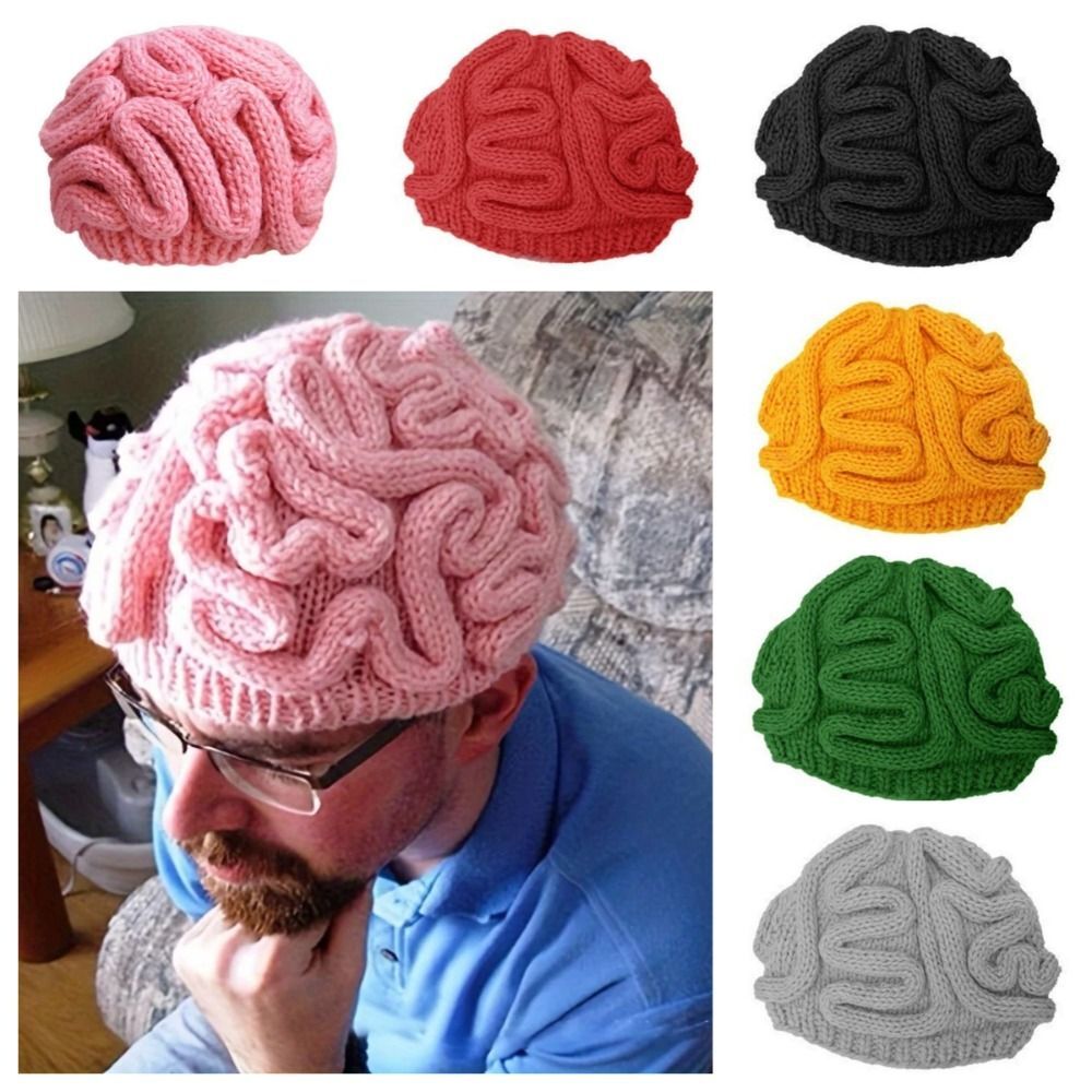 Brain Hat Knitting Pattern Best Deal For Hand Knitted Personality