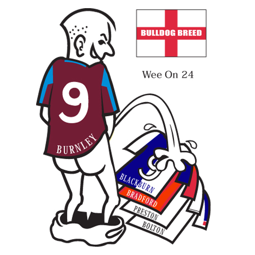 Car Sticker Football Wee/Pee on Your Rival Teams Shirt All UK teams ...