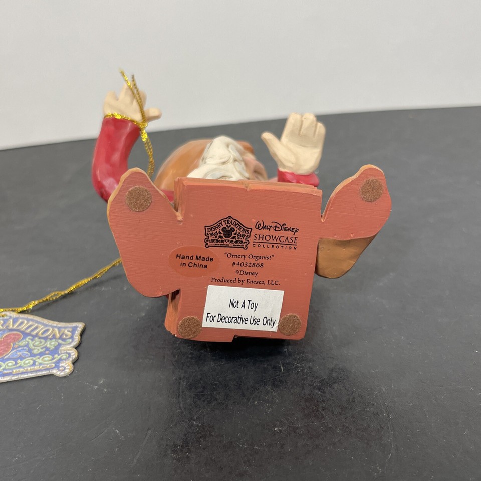 Jim Shore Disney Ornery Organist 2 Piece Grumpy Organ Figurine 4032868 ...