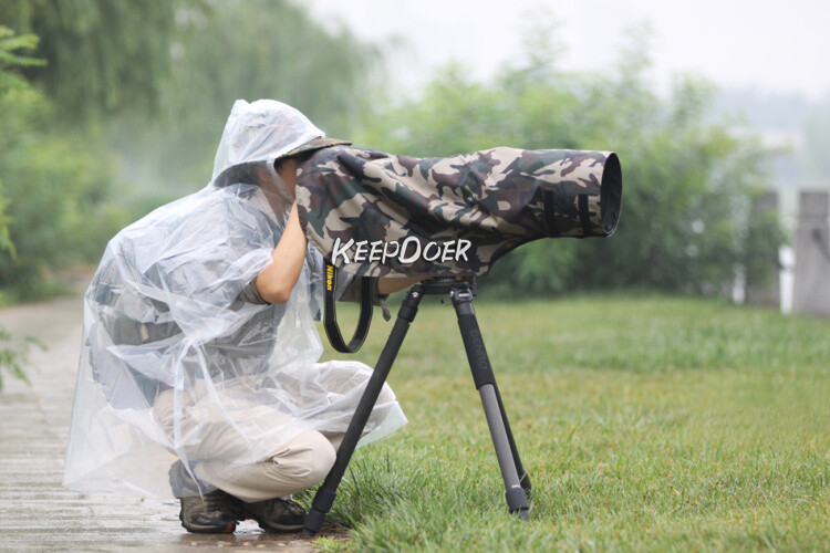Camera Lens Rain Cover Raincoat For Canon Nikon Sony Sigma Tamron ...