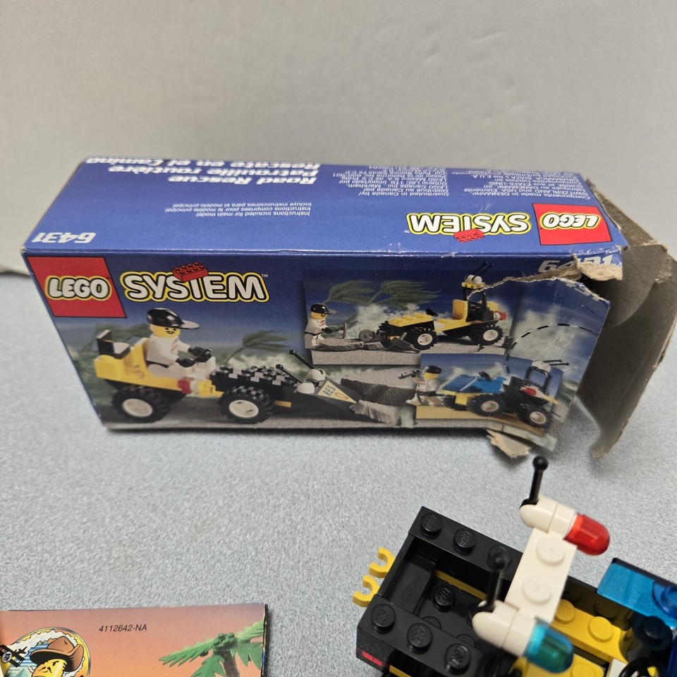 Vintage Lego City Road Rescue Res Q 6431 1998 Retired Complete | eBay