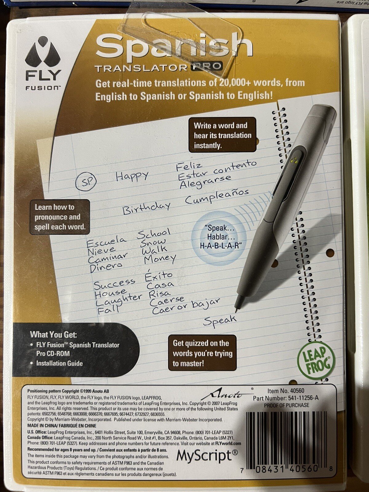 Leapfrog Fly Fusion | eBay