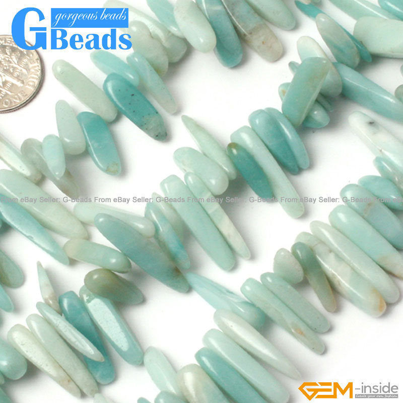 Natural Stones Irregular Spike Stick Beads For Jewelry Making Free ...