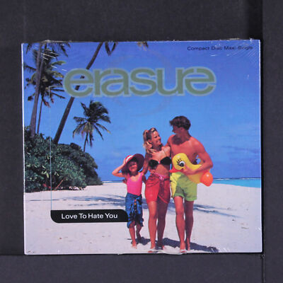 ERASURE: love to hate you SIRE CD Single Sealed | eBay