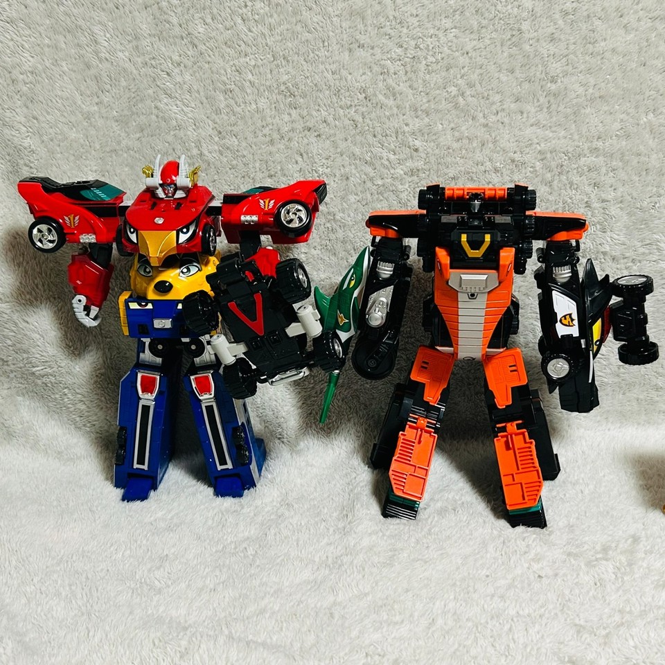 BANDAI Japan DX Megazord Power Rangers RPM Super Sentai Go-Onger Engine ...