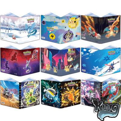 ULTRA PRO POKEMON CARD FOLDER TRADING CARDS ALBUM PORTFOLIO BINDER A5 ...