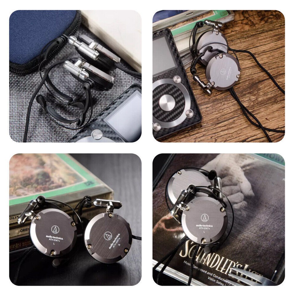 Audio-Technica ATH-EM7 X/Iron High Sound Sports Earphone Earphones EM7X ...