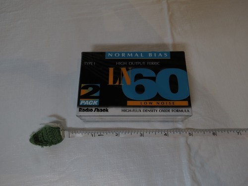 Radio Shack Normal Bias LN60 2 pack blank tapes type 1 high output ...