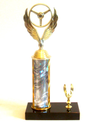 WINGED WHEEL TROPHY, CAR SHOW, AUTO WHEEL 8 COLORS | eBay