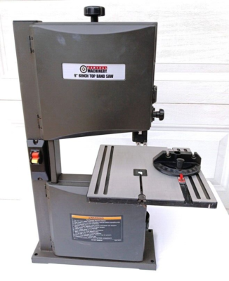 Bench top band saw Central Machinery 9" 1725 rpm table top portable | eBay