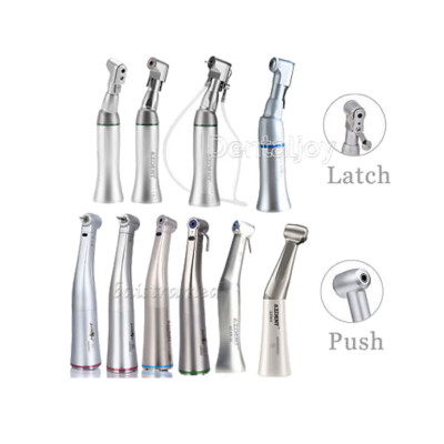 Dental Slow Low Speed Handpiece Push Button/Latch Contra Angle Fit E ...