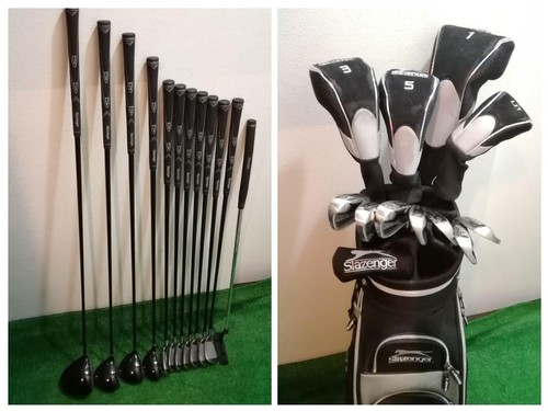 Slazenger Men’s Golf Club Set 12 pcs Driver/3W/5W/19UT/IRONS/Putter ...
