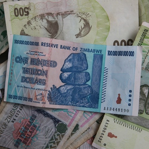100 Trillion Zimbabwe Dollars Bank Authentic Banknote Trillionaire ...