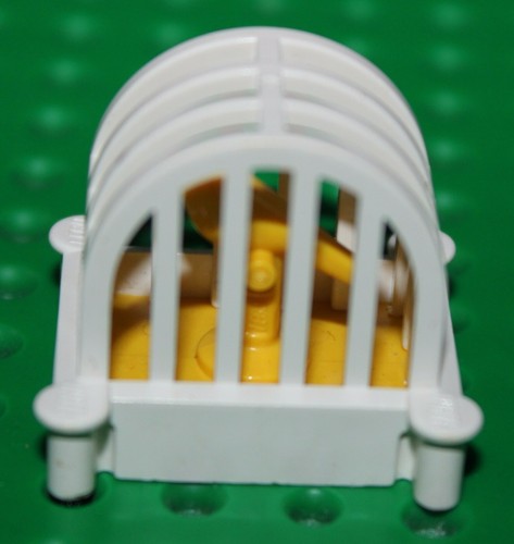 Cage à oiseau Lego Birdcage with Yellow Bird x682c01/set 3788 4167 5808 ...