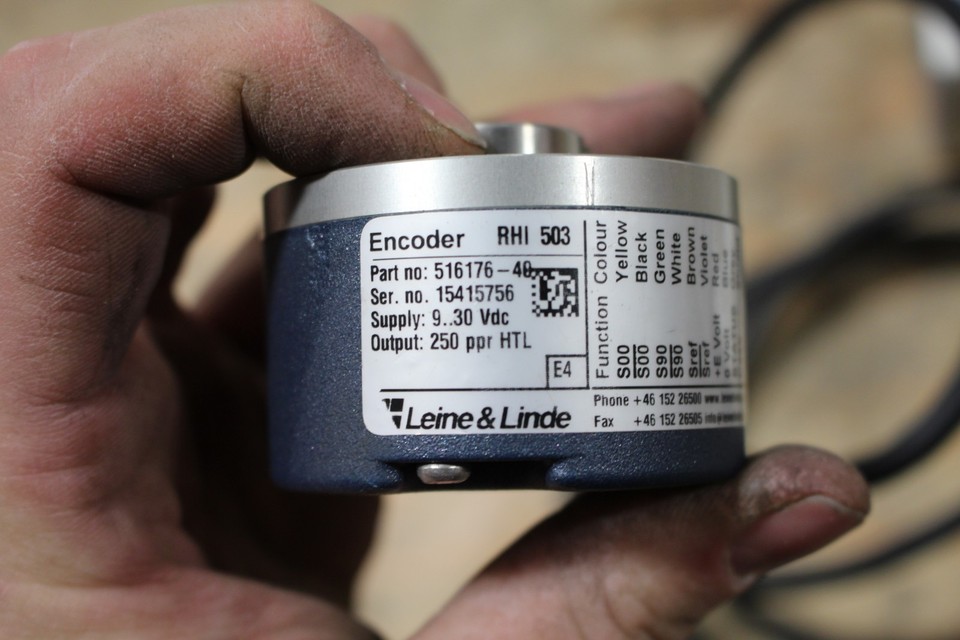 NEW Leine Linde Encoder RHI 503 - P/N 516176-28, 9-30VDC, 40ppr HTL | eBay