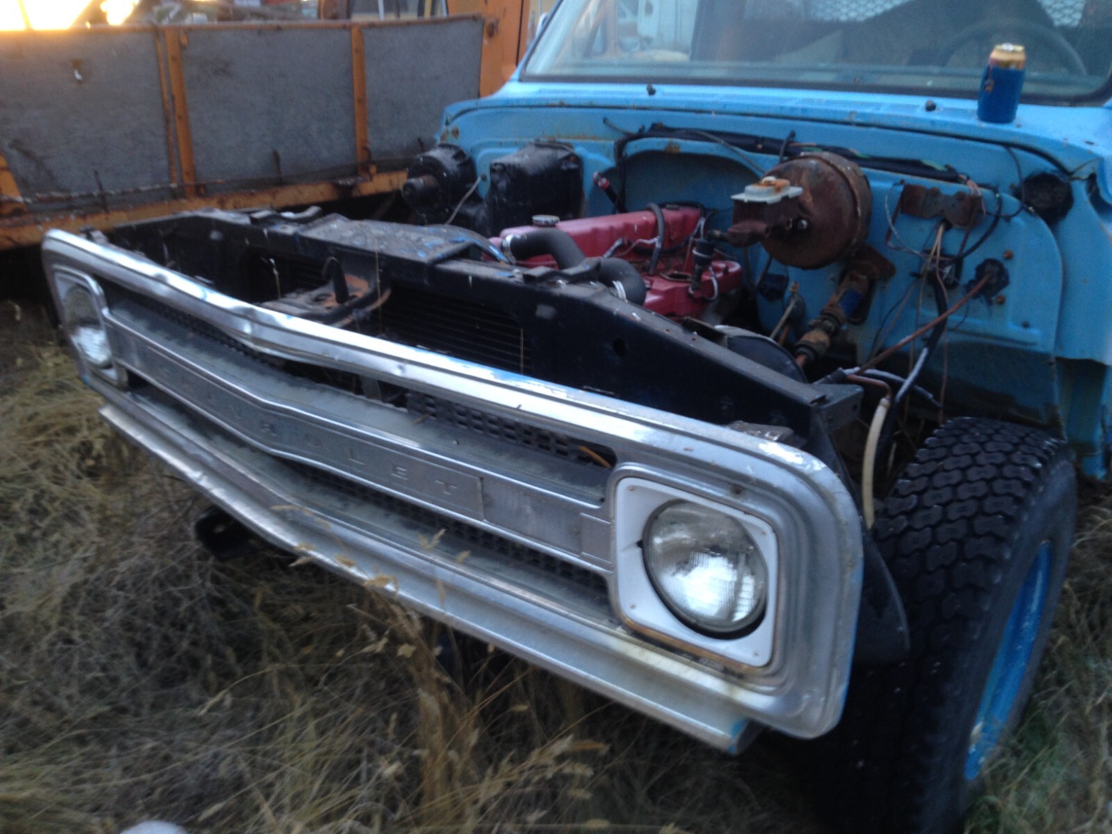 vintage 1967 1968 1969 1970 1971 1972 chevy truck 292 6 blade fan c10 ...