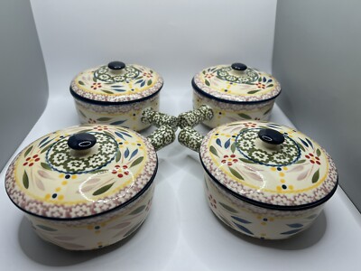 Temptations by Tara Soup Bean Crocks With Lids Old World Confetti Set ...