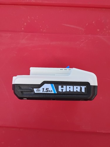 New HART BPH011 20-VOLT 20V LITHIUM ION TOOL BATTERY 1.5AH W/FUEL GAUGE ...