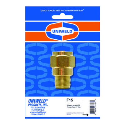 UNIWELD F15 WELDING HANDLE ADAPTER | eBay