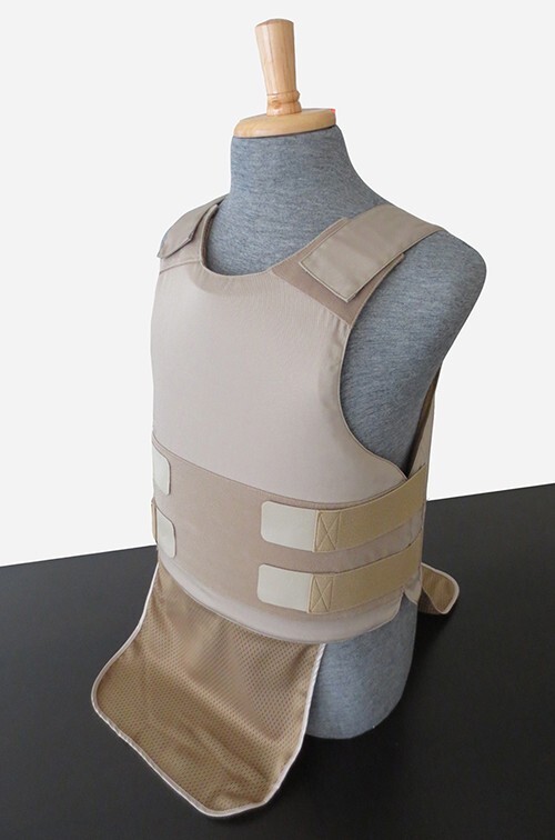 Skarr Armor NIJ LVL 3A Concealable Bulletproof Vest Soft Body Armor XL ...
