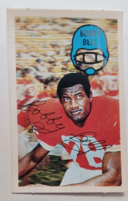 1970 Bobby Bell, Kansas City Chiefs 3-D Super Stars Card 42 out of 60 ...