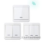 Wireless 12V 433Mhz Receiver Module+RF Wall Panel Transmitter Home ...