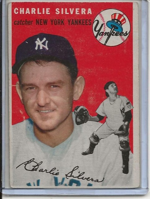 1954 Topps - #96 Charlie Silvera for sale online | eBay