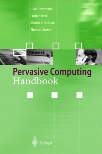 Pervasive Computing Handbook by L. Merk, M. S. Nicklous and U. Hansmann (2000, Trade Paperback ...