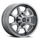 VISION 415 Bomb ATV Rim 12X7 4X136 Offset 2.5 Gunmetal (Quantity of 4 ...