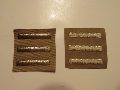 e3036 WW2 US Army Overseas Service Bars Summer Uniform Aged 3 Bars 18 ...