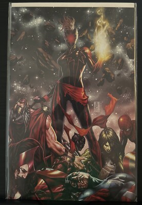 CAPTAIN MARVEL #12 * NM+ * MARK BROOKS EXCLUSIVE UNMASKED VIRGIN ...
