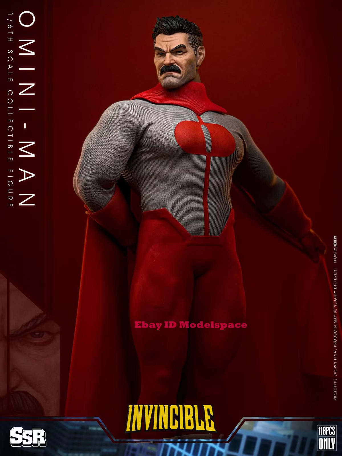 Knight Toys Omni-Man 1/6 Invincible handmade Custom Action Figure IN ...