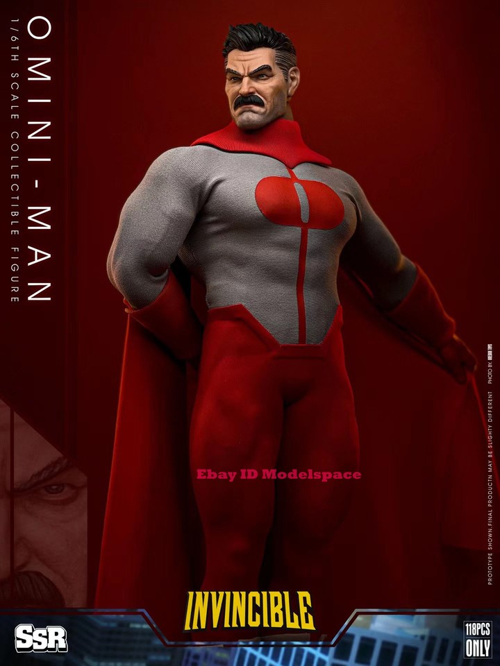 Knight Toys Omni-Man 1/6 Invincible handmade Custom Action Figure IN ...