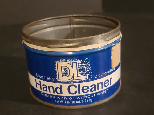 VTG DL HAND CLEANER Empty Tin Can | eBay
