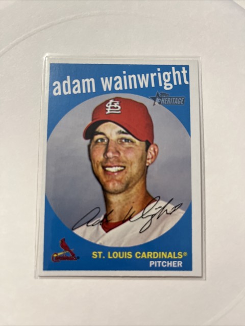 2008 Topps Heritage - #433 Adam Wainwright for sale online | eBay