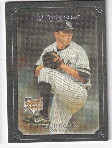 Phil Hughes 2007 Upper Deck Masterpieces Rookie Card #77 Rust 19/50 | eBay