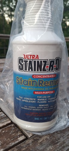 NEW Ultra Stainz-R-Out Concentrated Stain Remover 32oz Bottle Sealed ...