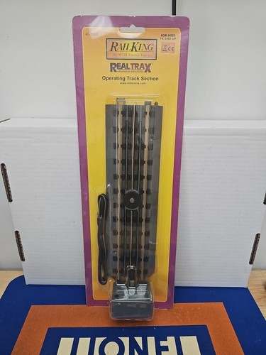 MTH RailKing RealTrax Automatic Uncoupling Operating Track Section NOS ...