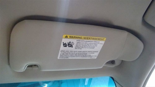 Passenger Right Sun Visor Illuminated Fits 07-09 MKZ 1506306 | eBay