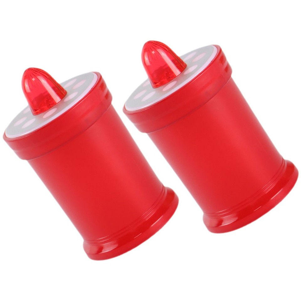 2 Pcs Decorative Outdoor Light Battery Powered Garden Yard Lawn Light ...