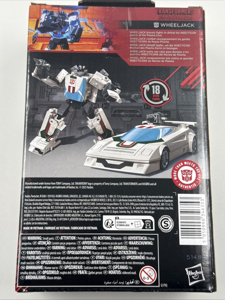 Transformers Devastation Wheeljack Studio Series 2025 | eBay
