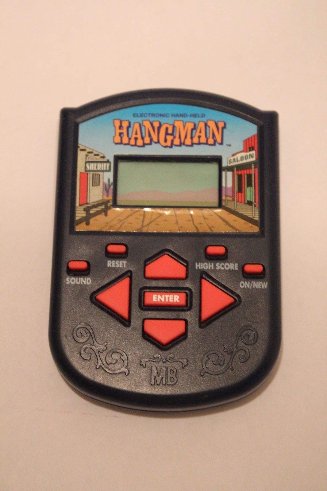 Vintage Hangman Pocket Size Electronic Game Handheld Milton Bradley ...