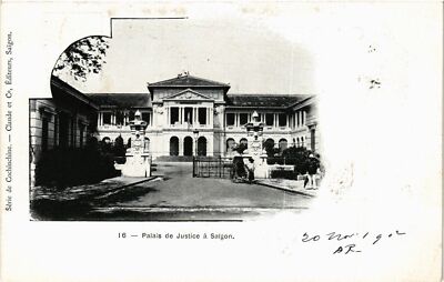CPA AK VIETNAM INDOCHINA-Saigon-Palais de Justice (321125) | eBay